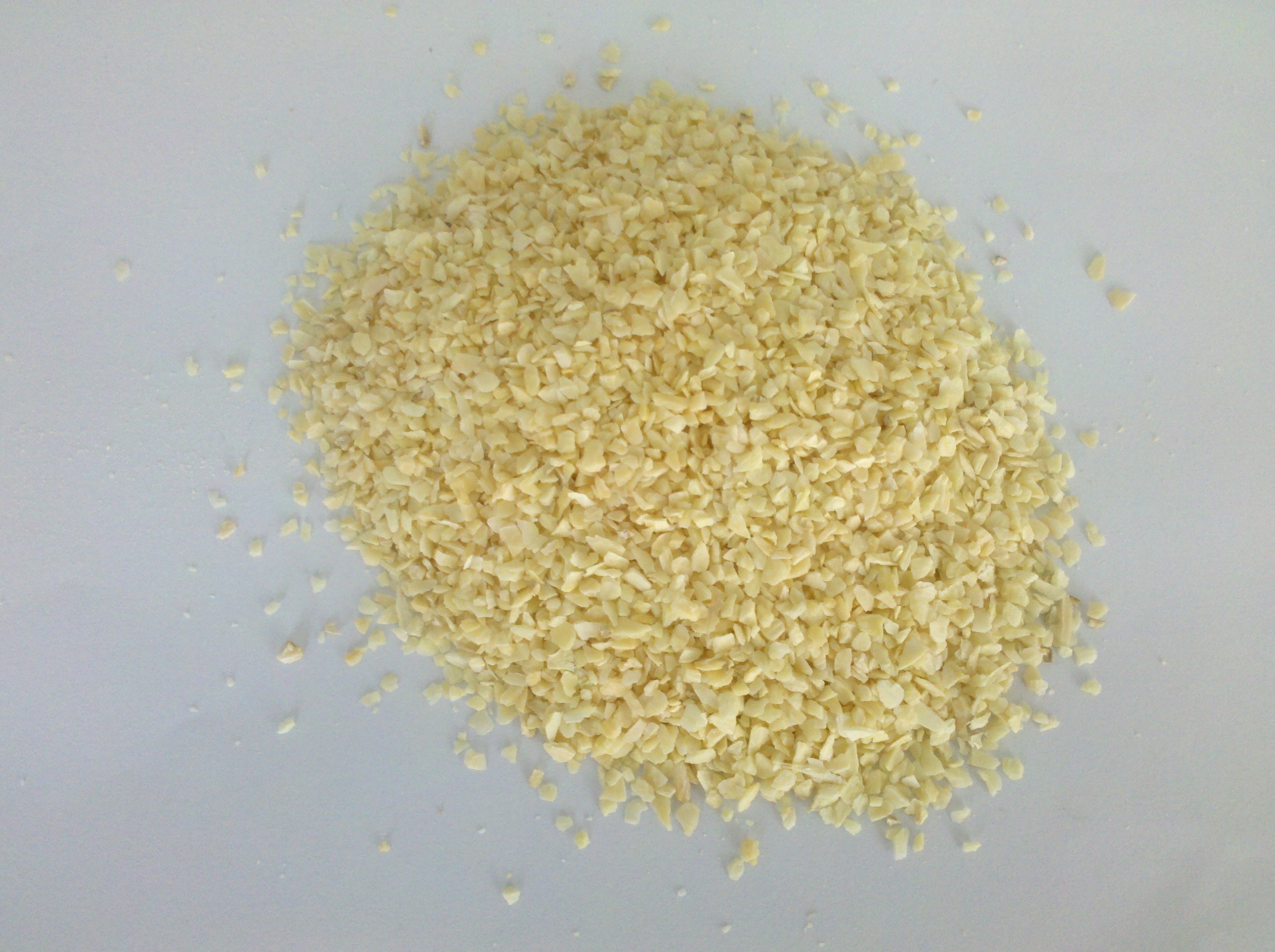 Organic Dehydrated Garlic Granules Grade A 8-16 Mesh Dried Minced Garlic